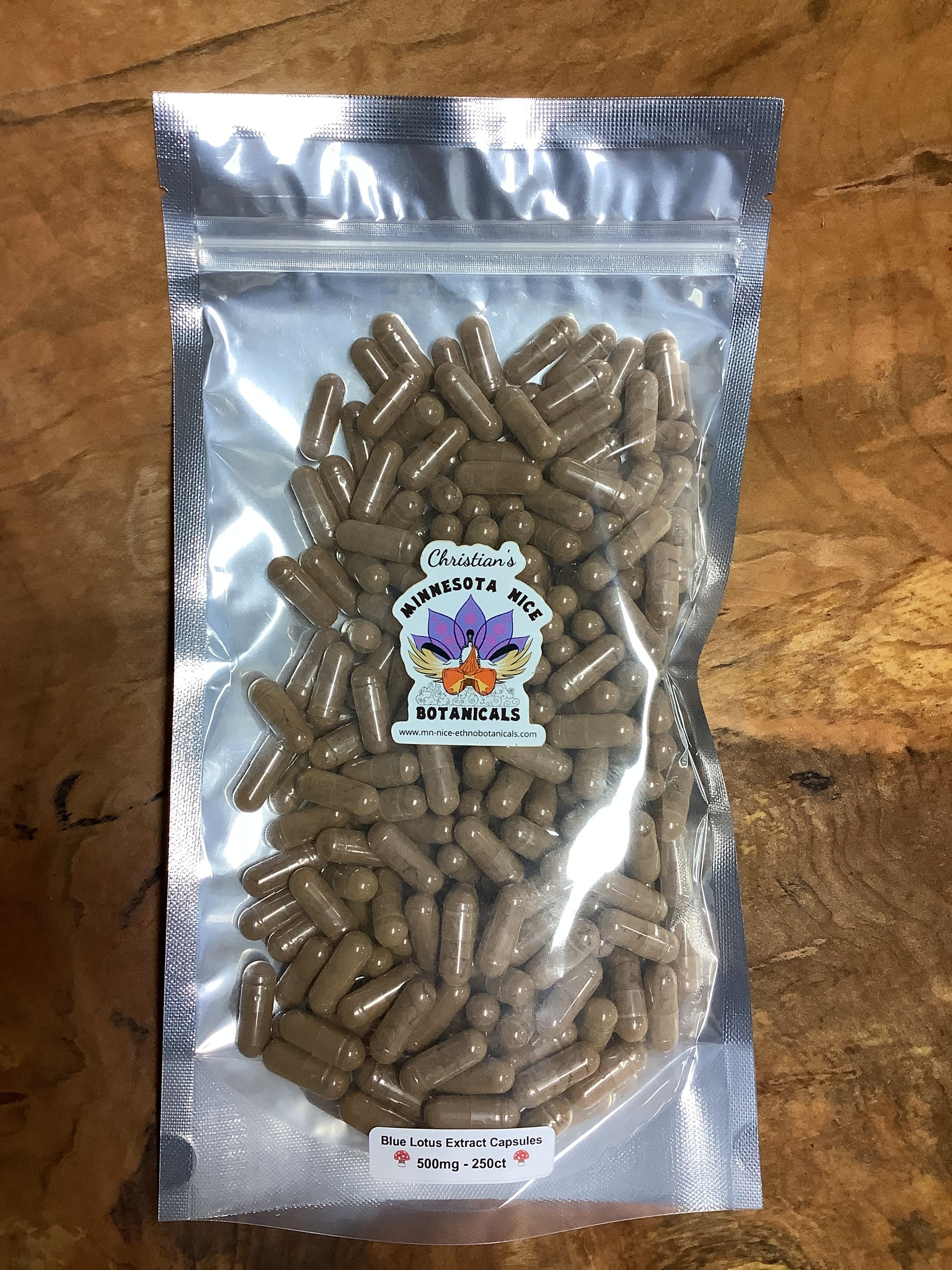 Buy Blue Lotus Extract Capsules 500mg (30ct) | Shop Today – MN Nice ...